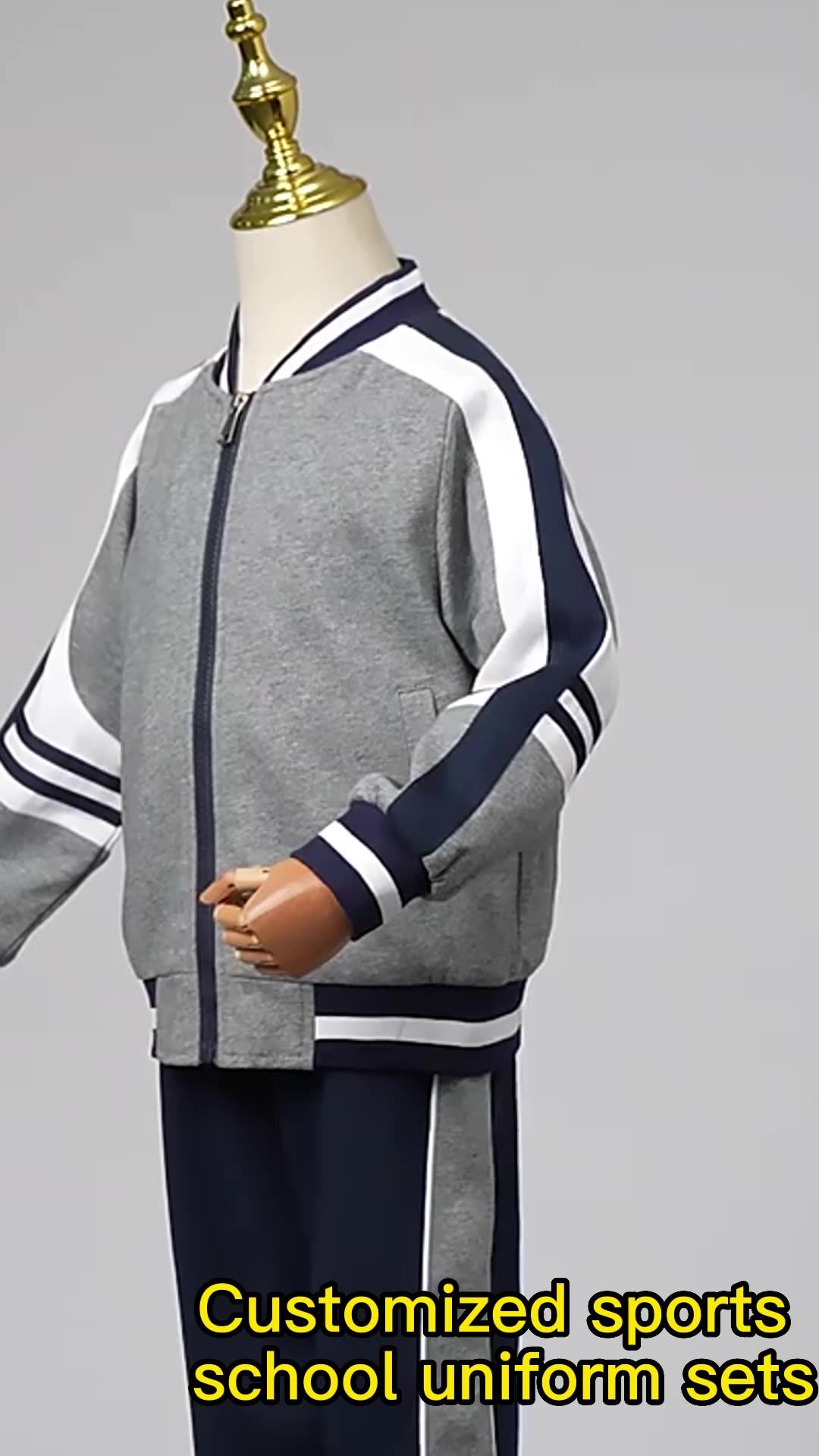 Manufacture Custom Oem Wholesale Primary Children Kid Uniform Set High ...