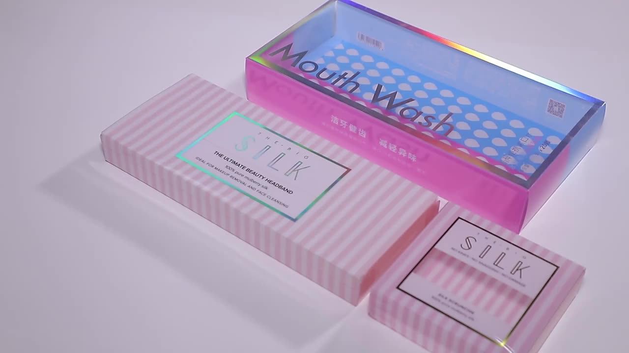 Cosmetic Skin Care Pet Pvc Pp Plastic Packaging Box Custom Printed ...