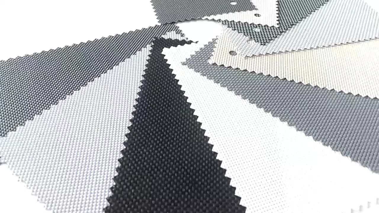 See Through Plain Outdoor Blinding Pvc Polyester Material Uv Proof ...