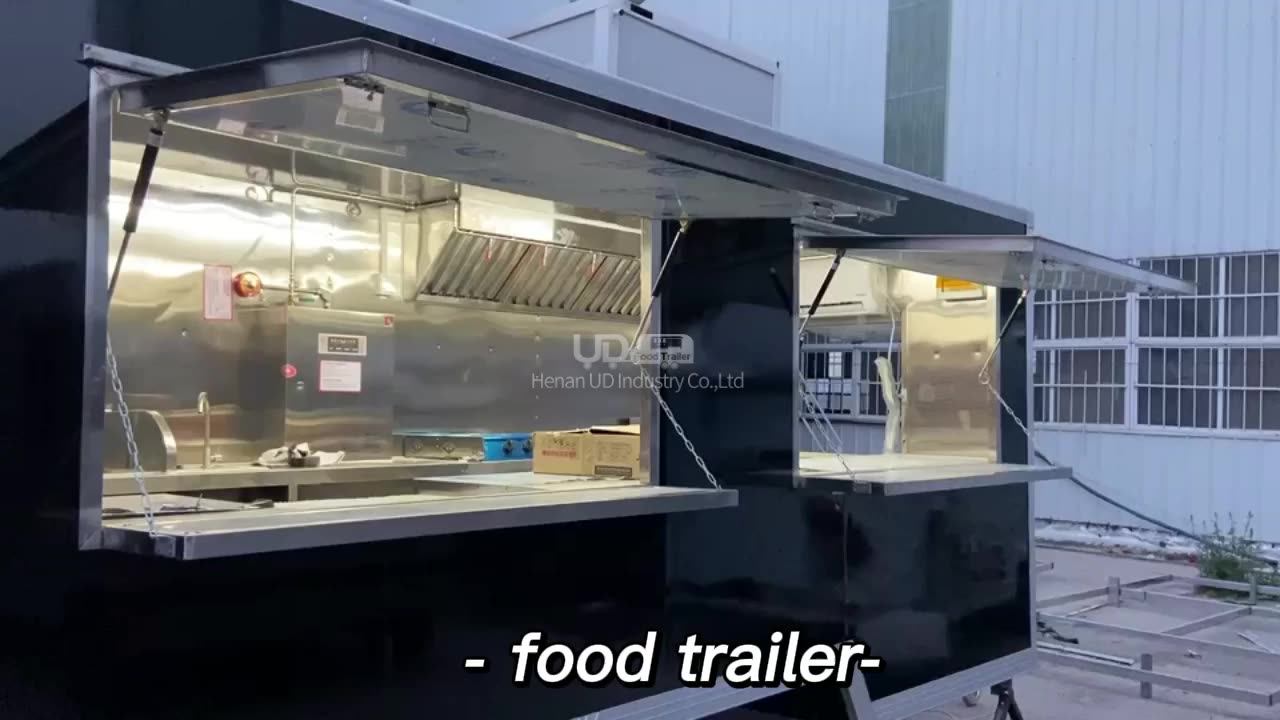 Custom 4m Dining Car Concession Catering Food Trailer Usa Ice Cream ...