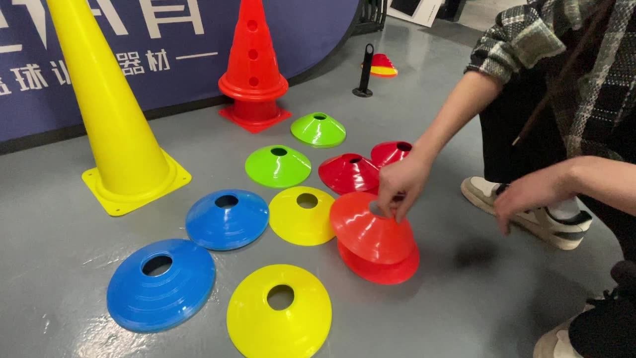 Training Cone Plastic Disc Marker Cone Soccer Cone Agility Training ...