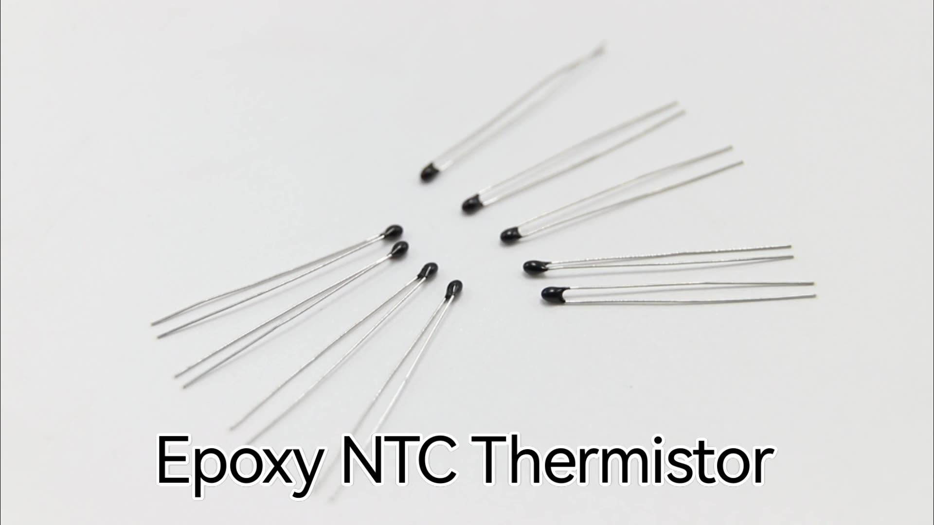Tight Tolerances Termistor 10k 30k Beta 3950 3977 Epoxy 2.5mm Diameter ...
