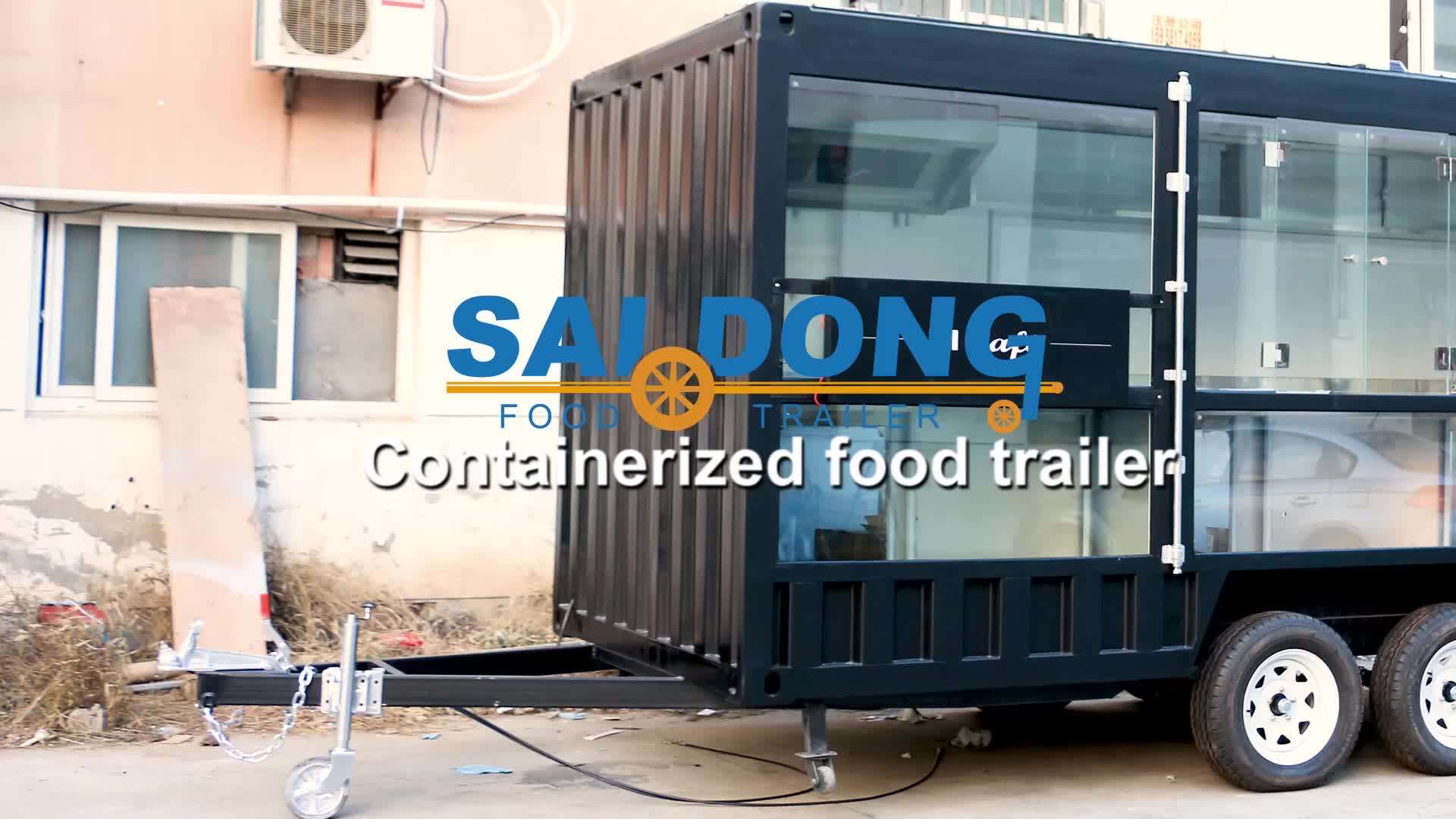 Best Quality Mobile Kebab Van/fast Food Trailer For Sale/coffee Vending ...