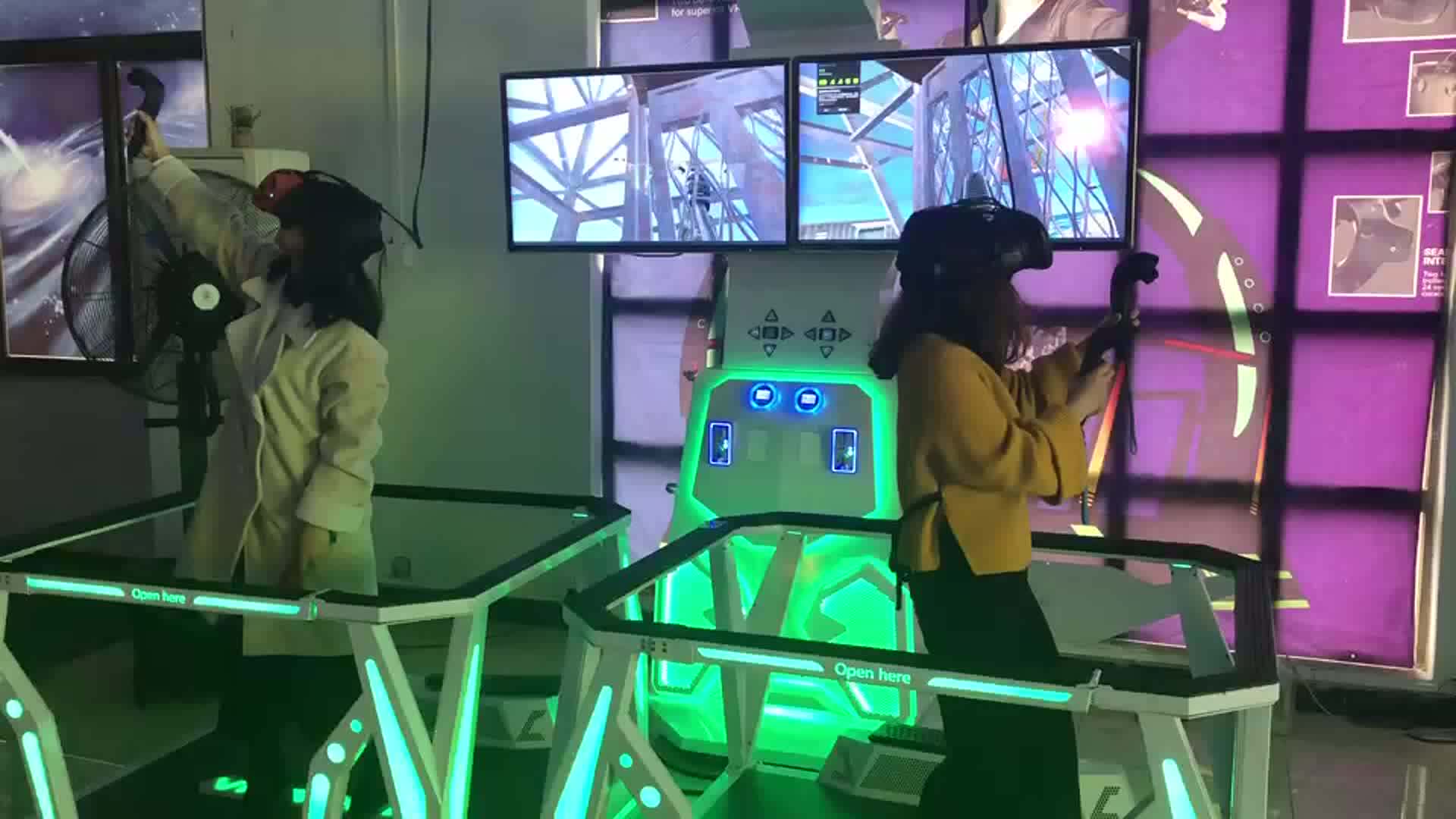 Virtual Reality 2player Vr Station Platform Vr Shooting Game Simulator ...