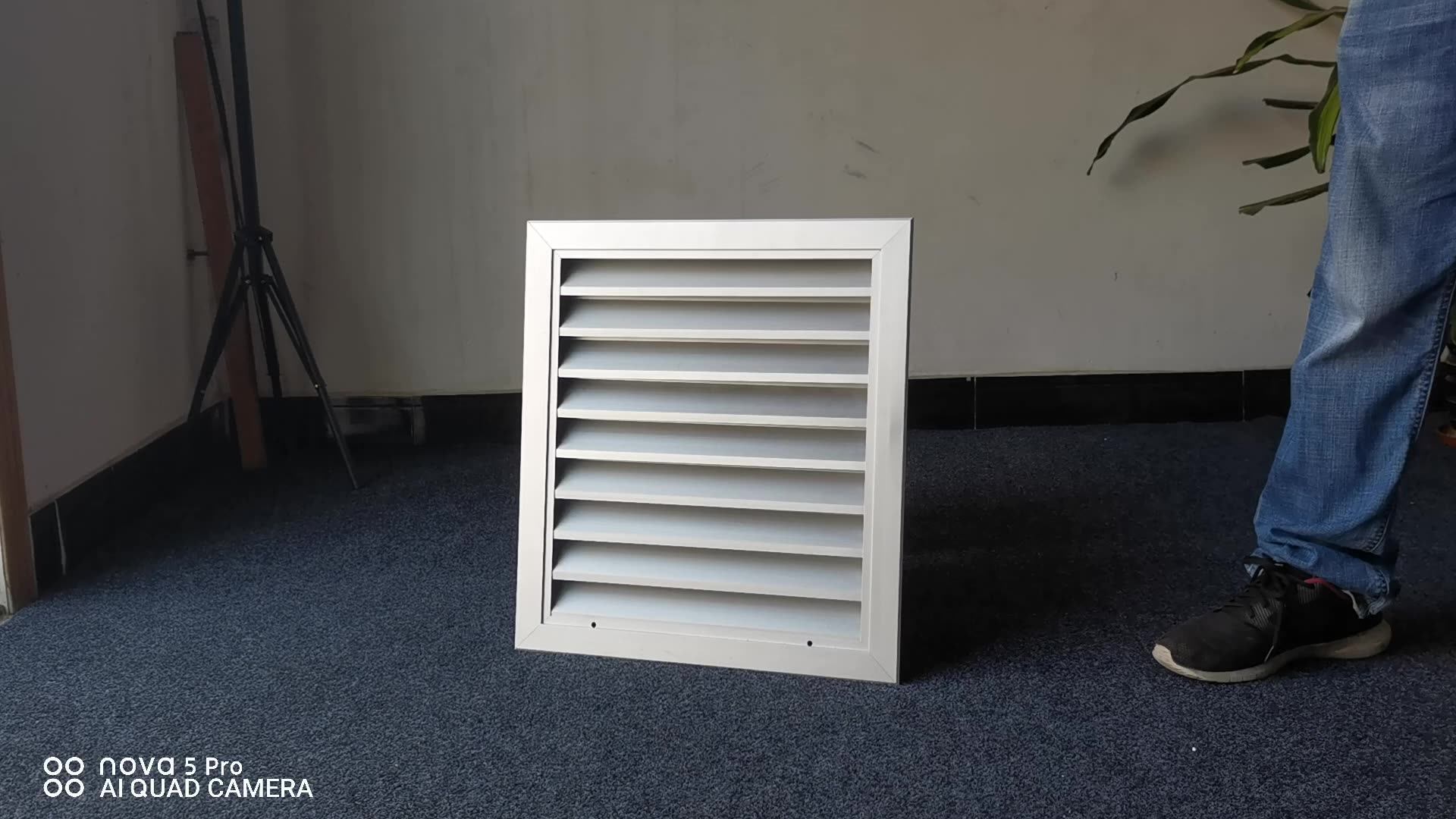 Power Distribution Cabinet Aluminum Louver Dust Proof Photovoltaic ...