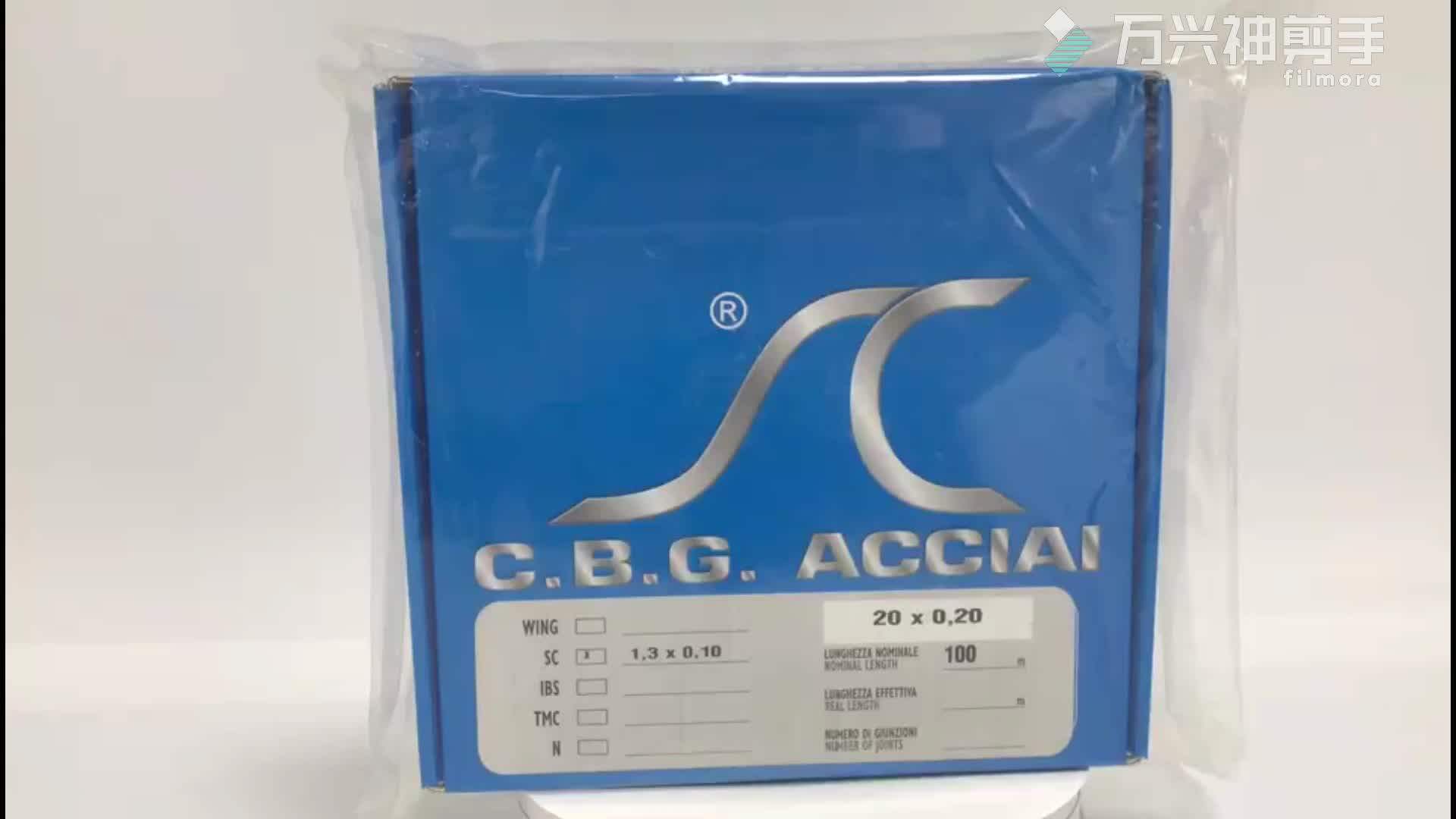 Original Italy Cbg Acciai Printing Doctor Bladew30/20x0.2mm Xl100m/sc1 ...