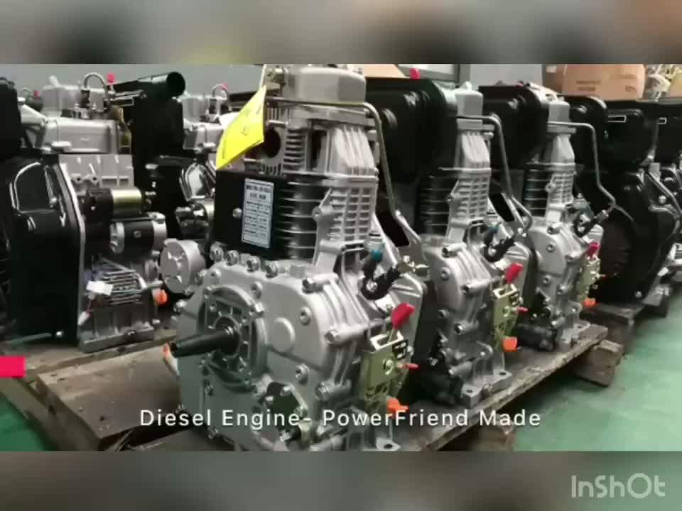 2.5kw 3000rpm Single Cylinder Air Cooled Diesel Engine - Buy Diesel ...