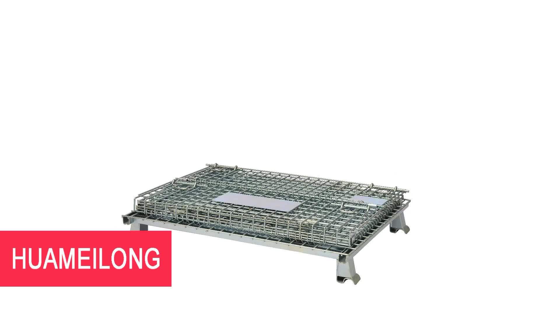 Storage Industrial Recycle Wire Mesh Garbage Cage - Buy Wire Mesh ...