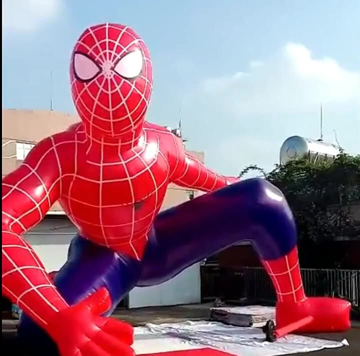 4m/5m Giant Inflatable Spiderman Cartoon Characters Advertising ...