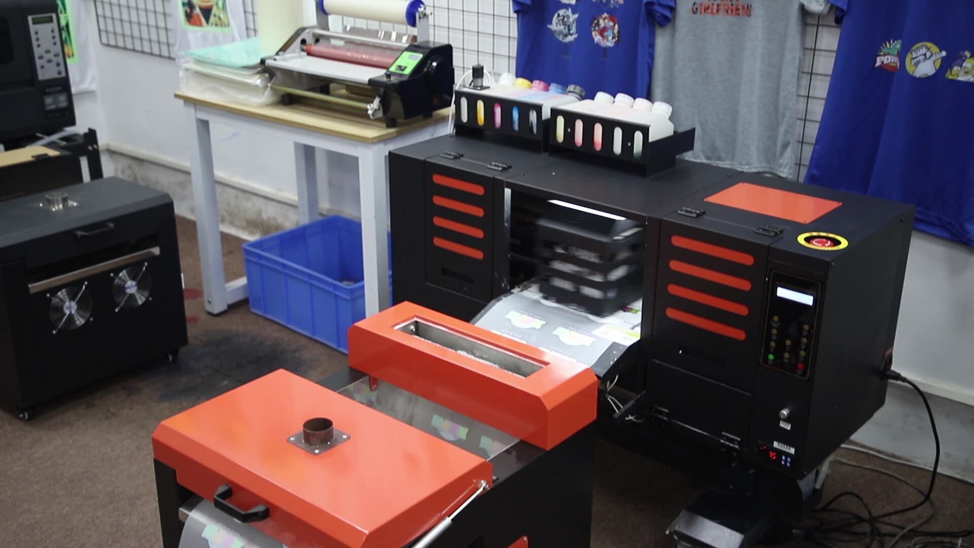 Scoda 4 Head Digital Dtf Printer Machine A3 Pet Film Offset T-shirt ...