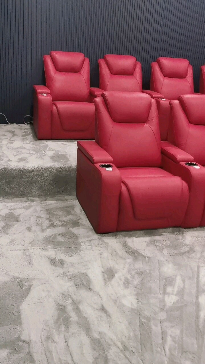 Chihu Automatic Recliner Chairs Luxury Vip Cinema Seats Genuine Leather ...