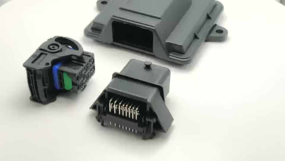 32pin Automotive Plastic Ecu Enclosure Box For 32 Pin Molex Waterproof ...