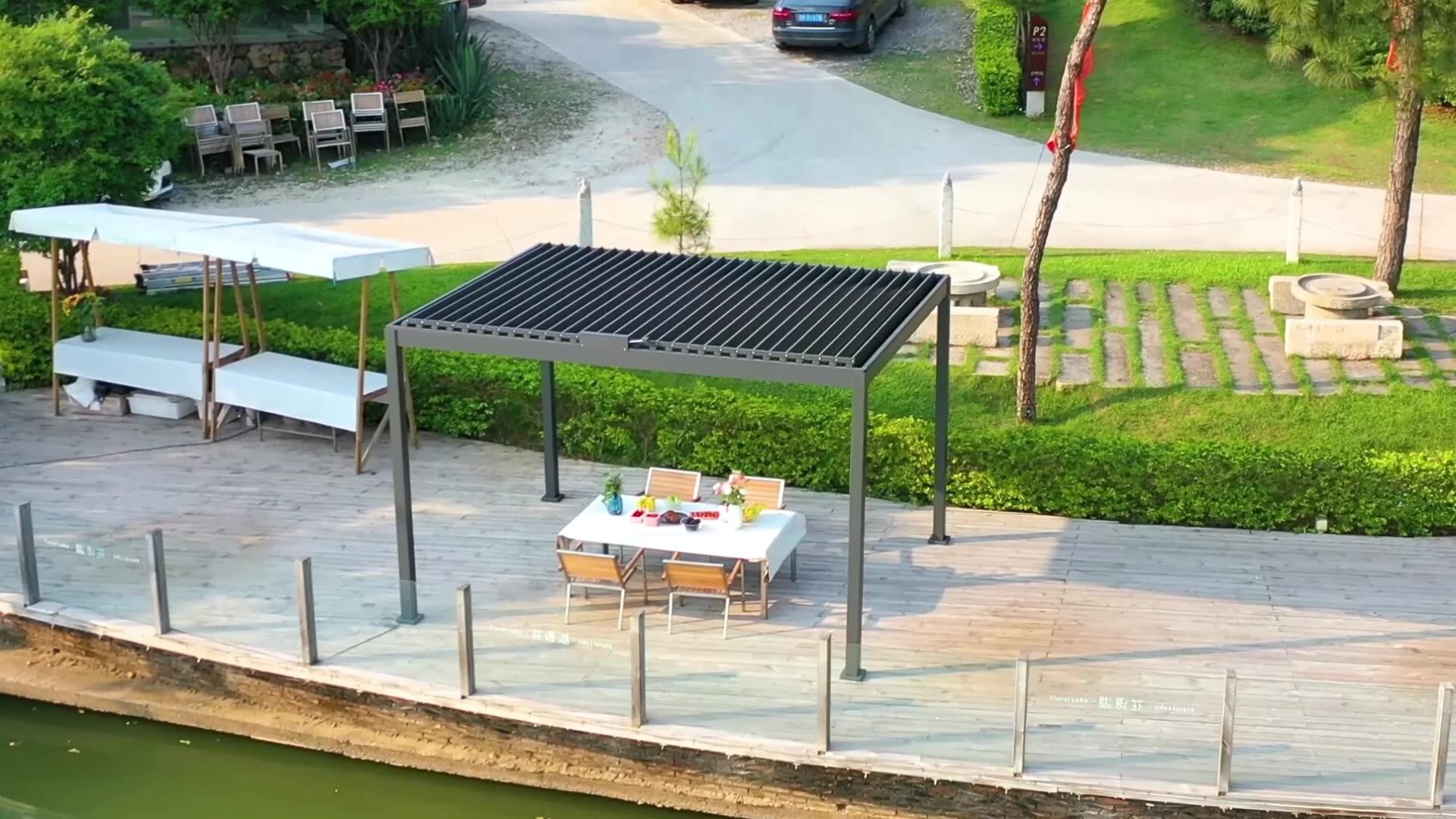 Aluminum Pergola Profile Para Jardin Barat Gazebo Garden Aluminium ...
