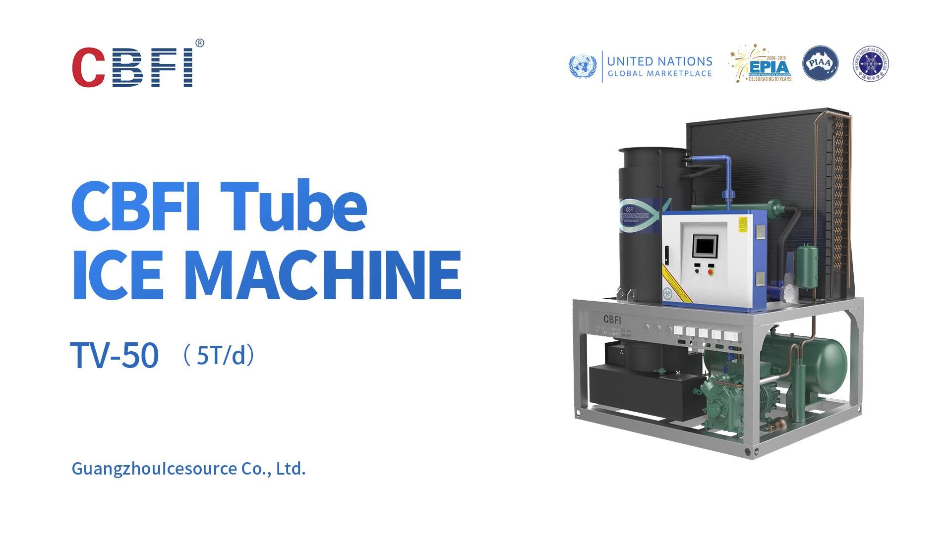 Easy Operate 3 Ton Ice Tube Machine Commercial - Buy Ice Tube Machine ...