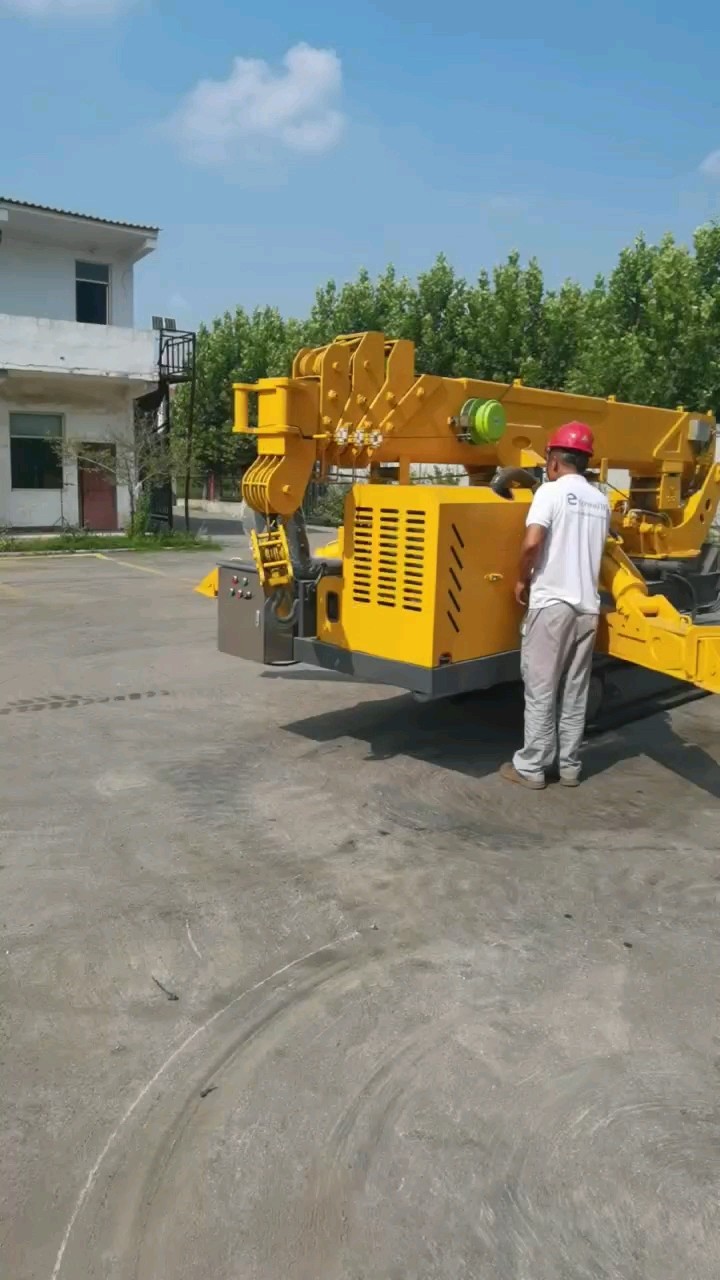 Hot Sale 5 Ton Mini Crawler Crane/spider Crane Track Crane - Buy 5 Ton ...