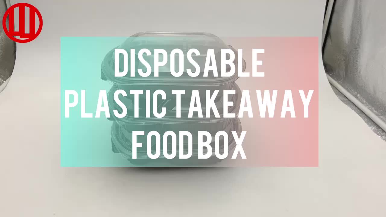 Fast Food Essential Disposable Plastic Microwavable Divided ...