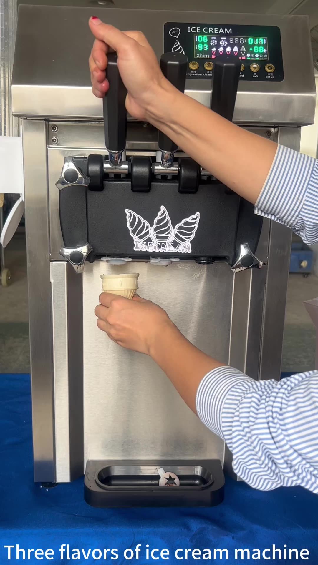 Italian Ice Cream Machine Commercial Soft Ice Cream Maker Manufacturer ...