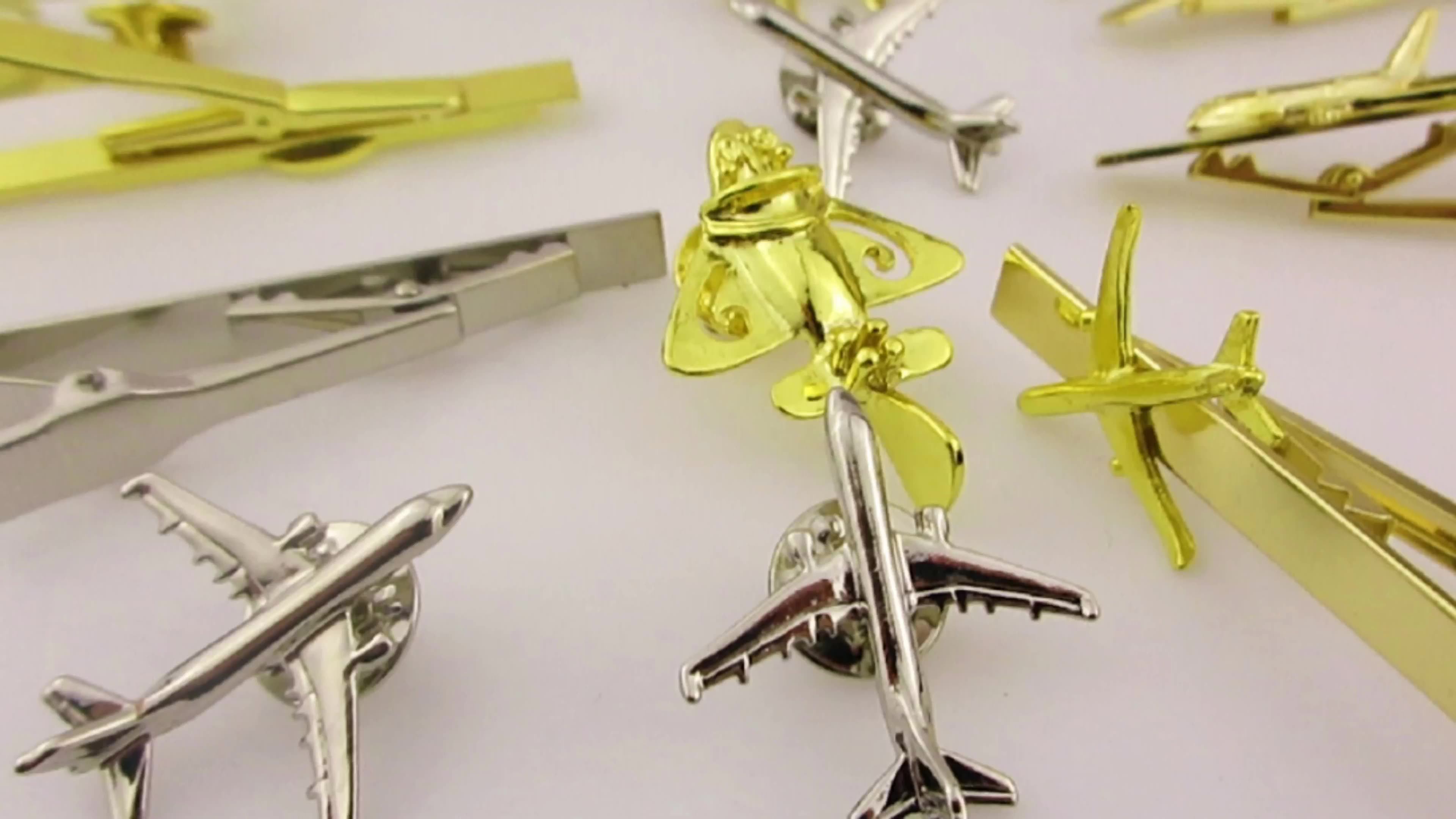 Free Mold Good Quality Kind Of 3d Metal Air Plane Lapel Pin For ...