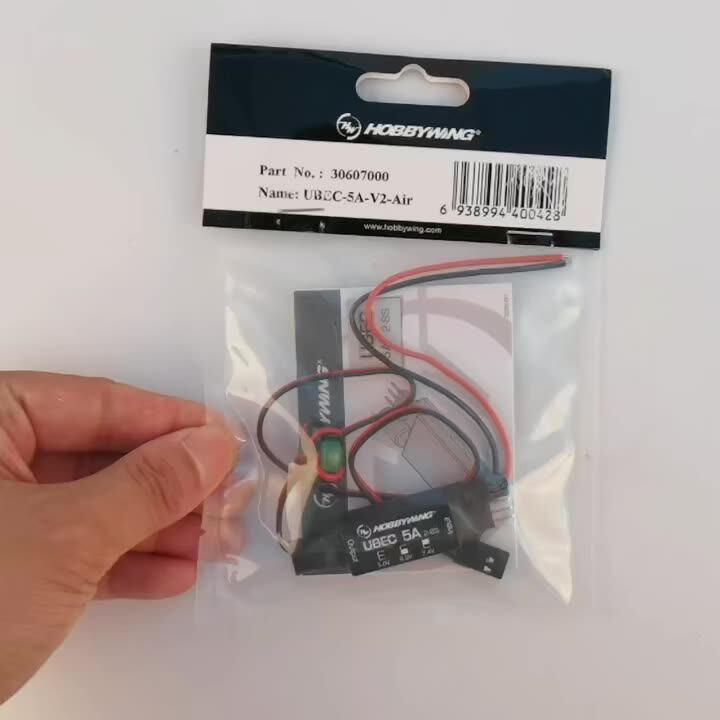 Hobbywing 5a Ubec V2 Air High Voltage Regulator Module 2-8s 5v 6v 7.4v ...