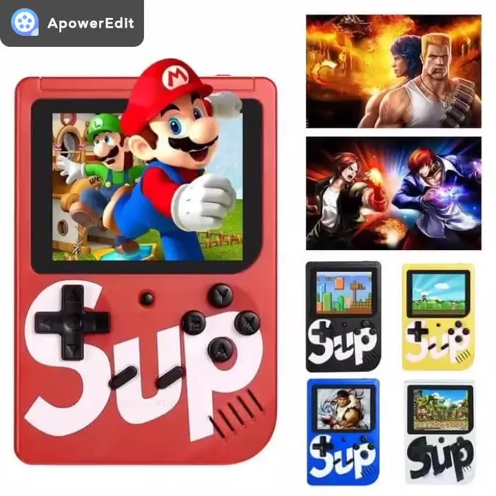 Mini Handheld Game Console Retro Classic Sup Pocket Game Console 8 Bit ...