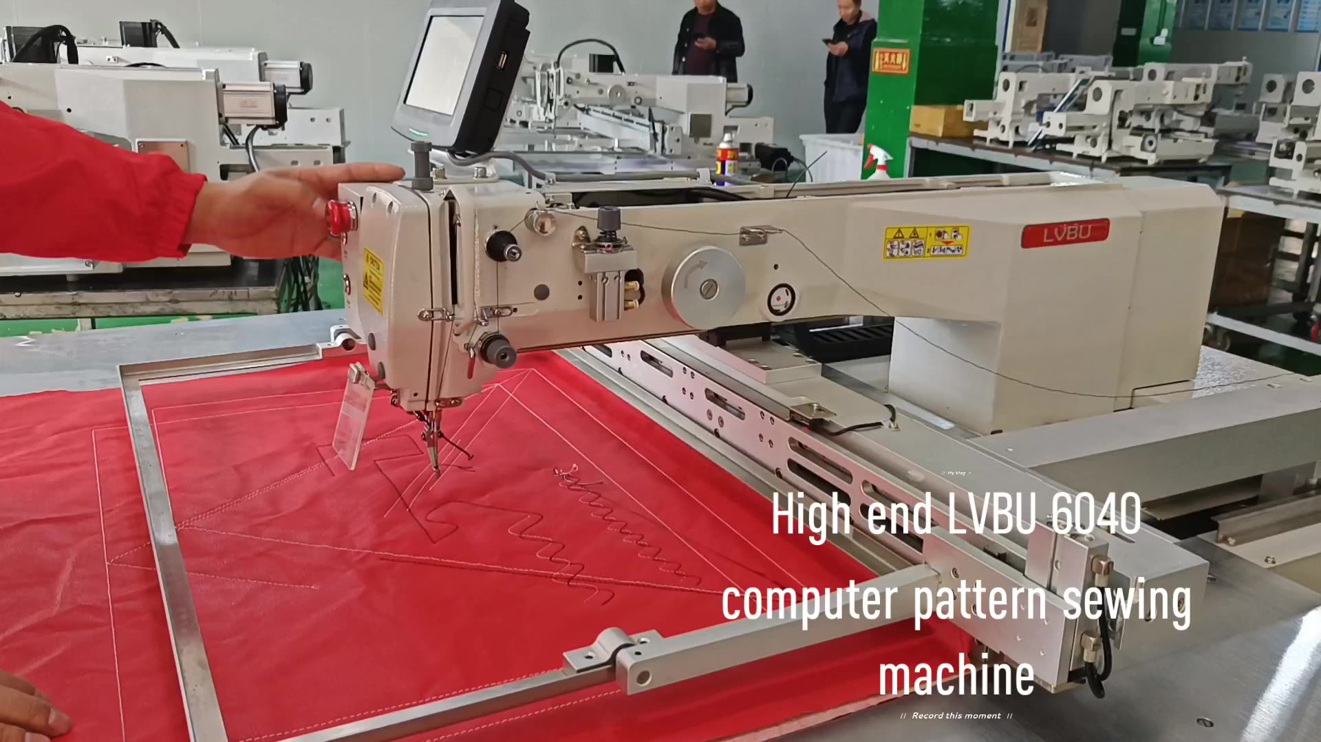 China Industrial Computer Pattern Sewing Machine Computer Design Sewing ...