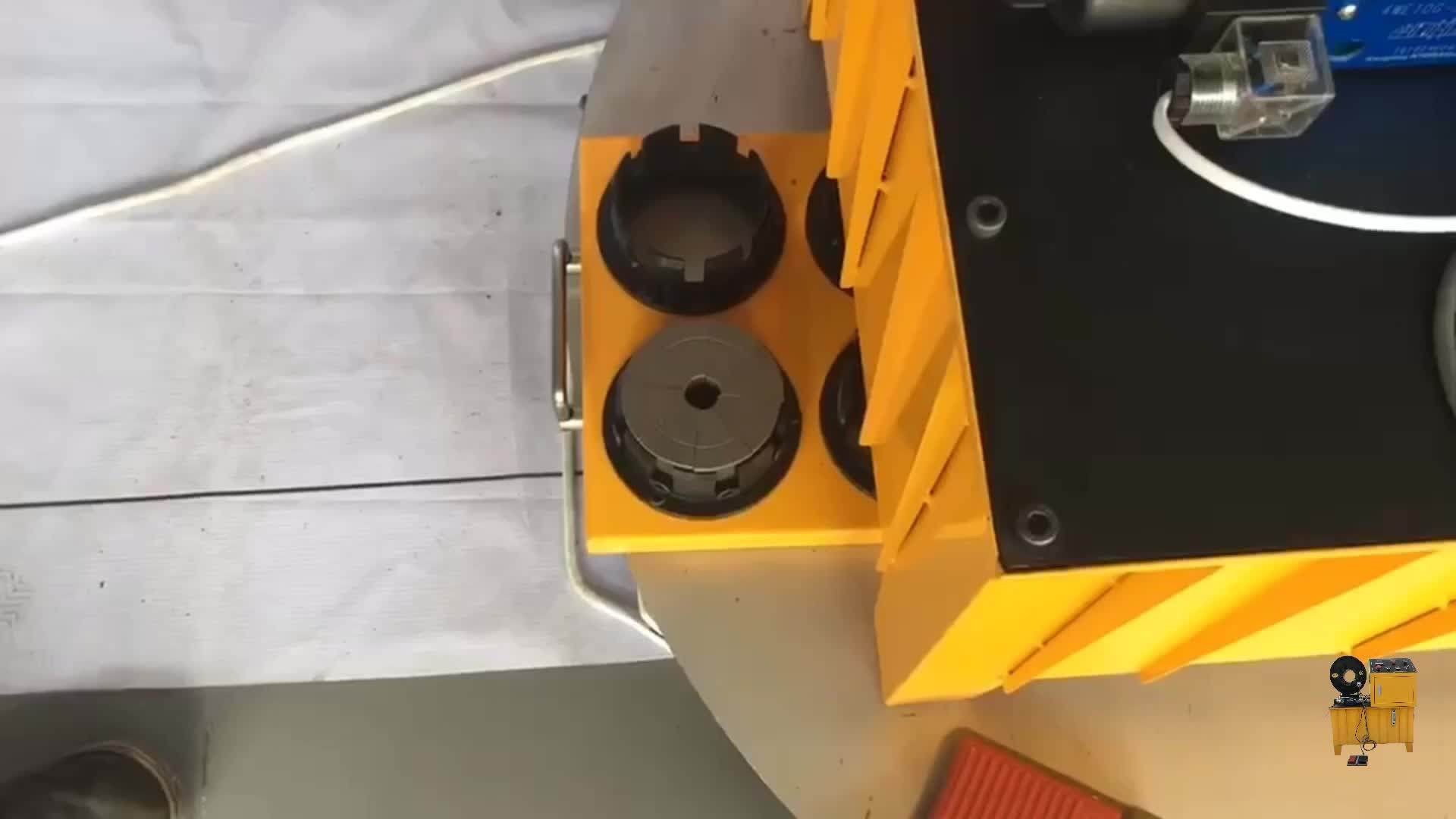 Press Hydraulic Rubber Hose Pipe Tube Ends Swaging Locking Clamp ...