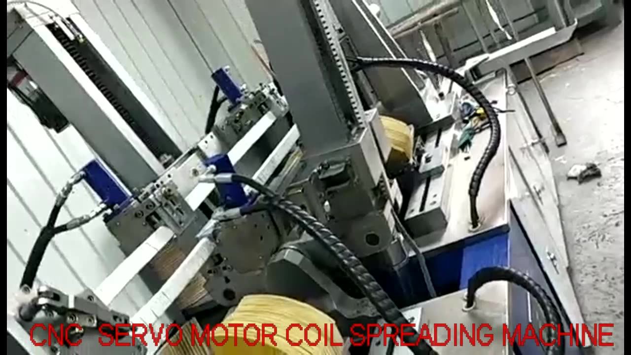 Cnc Or Servo System Hv Motor Coil Forming Spreading Machines - Buy ...
