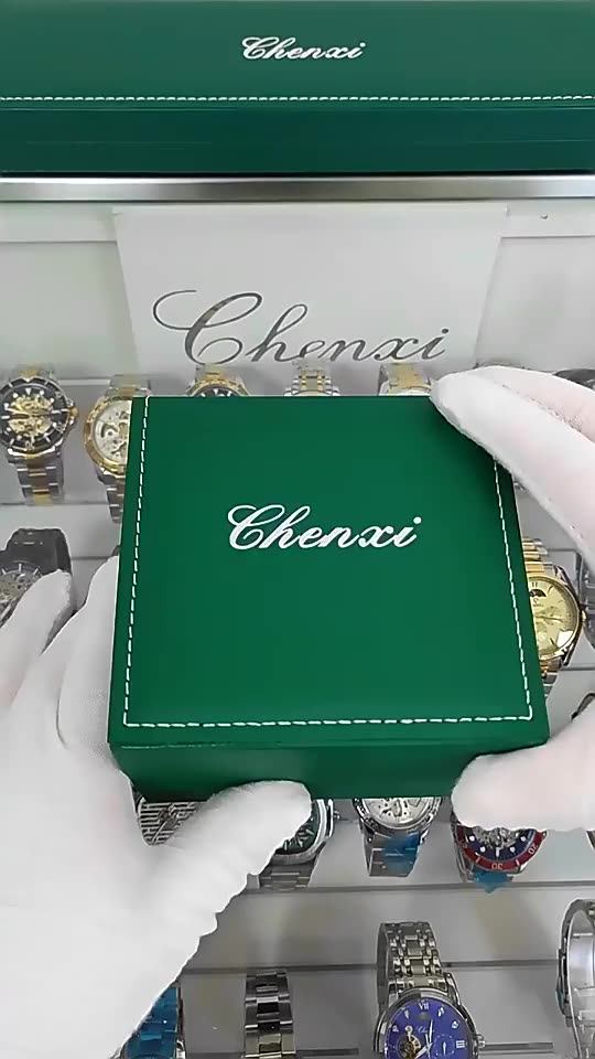 Chenxi 922 Business Watch For Men Date Quartz Wristwatches With Chronograph Stainless Steel ...