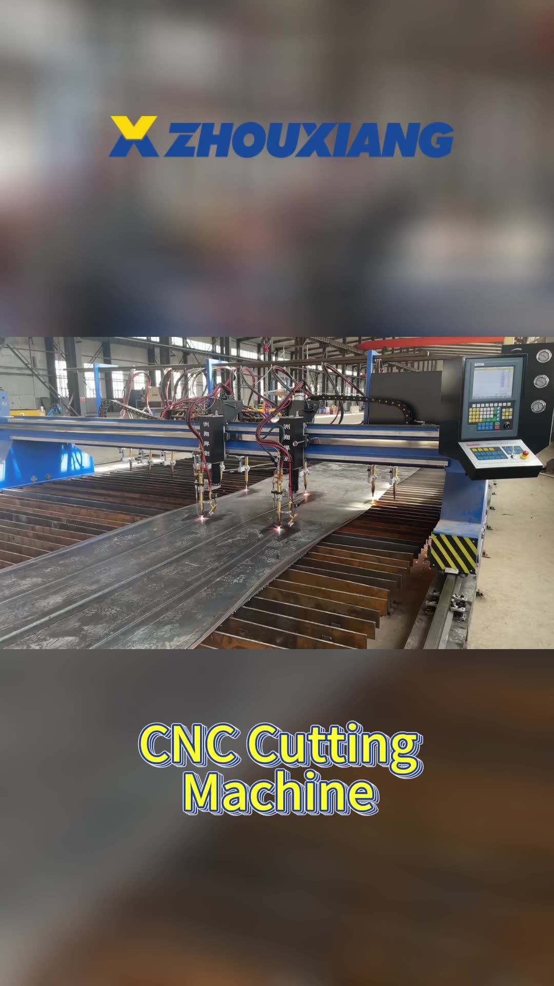 H Beam Plasma Cnc Steel Plate Cutting Machine For H Beam Welding ...