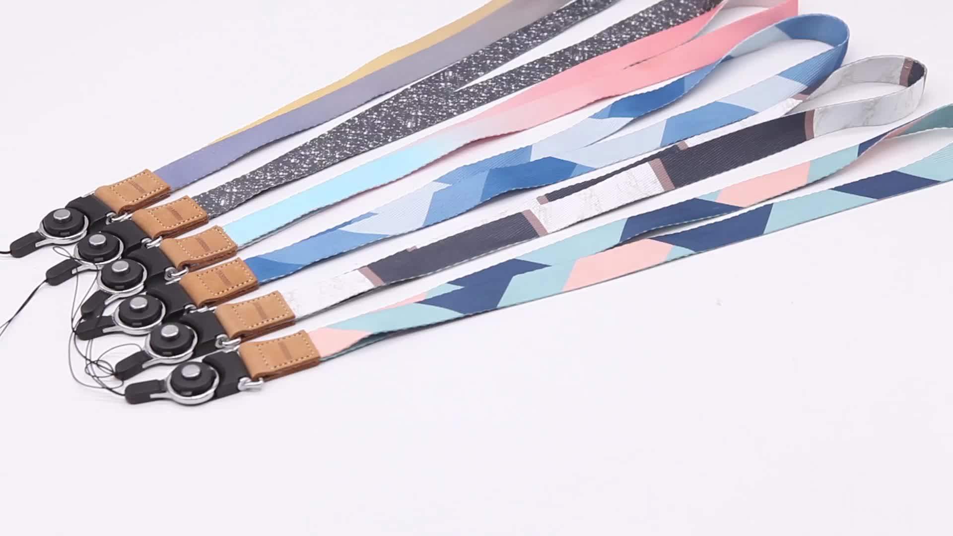 High Quality Neck Straps Custom Logo Round Rope Lanyard With Label ...