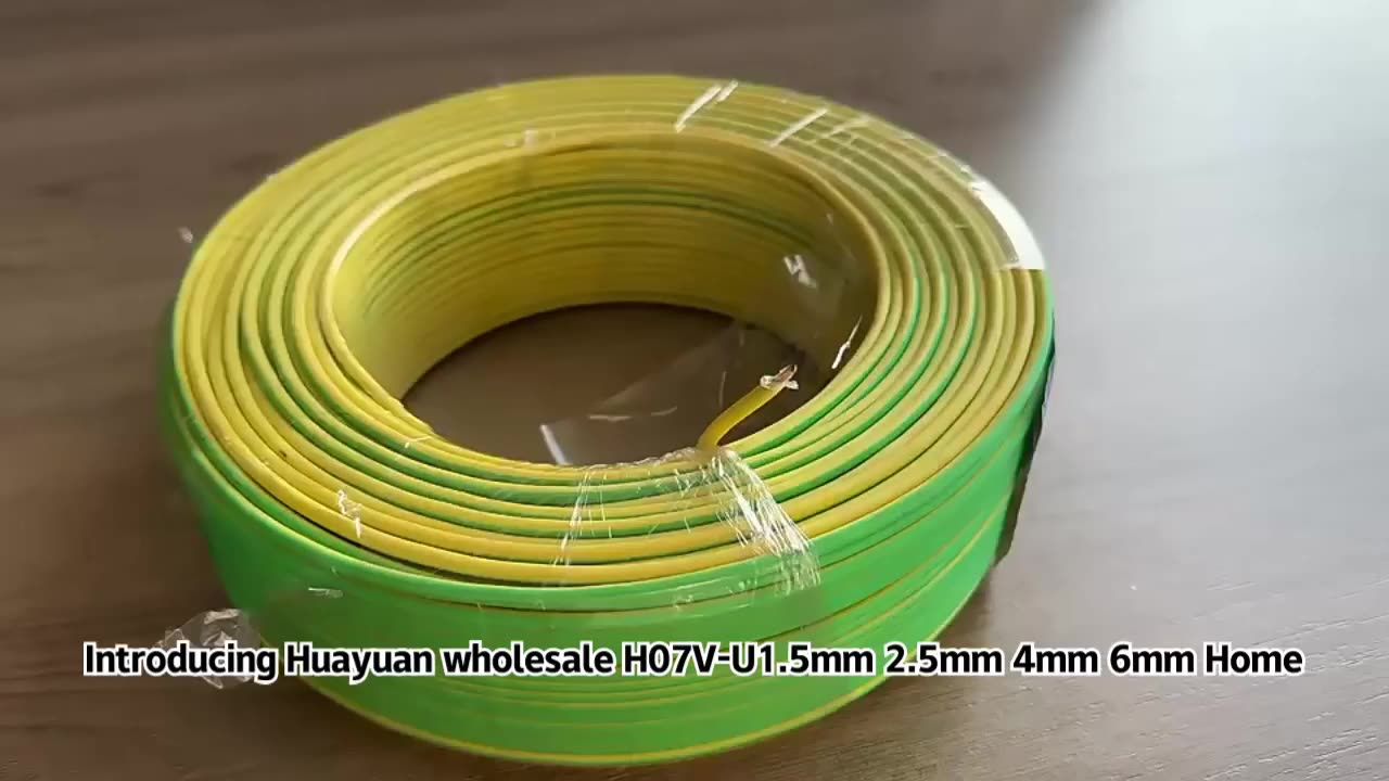 Wholesale Electrical Wires With 2.5mm2 Copper Conductor Pvc Insulated Available In H07v-u H07v-r ...