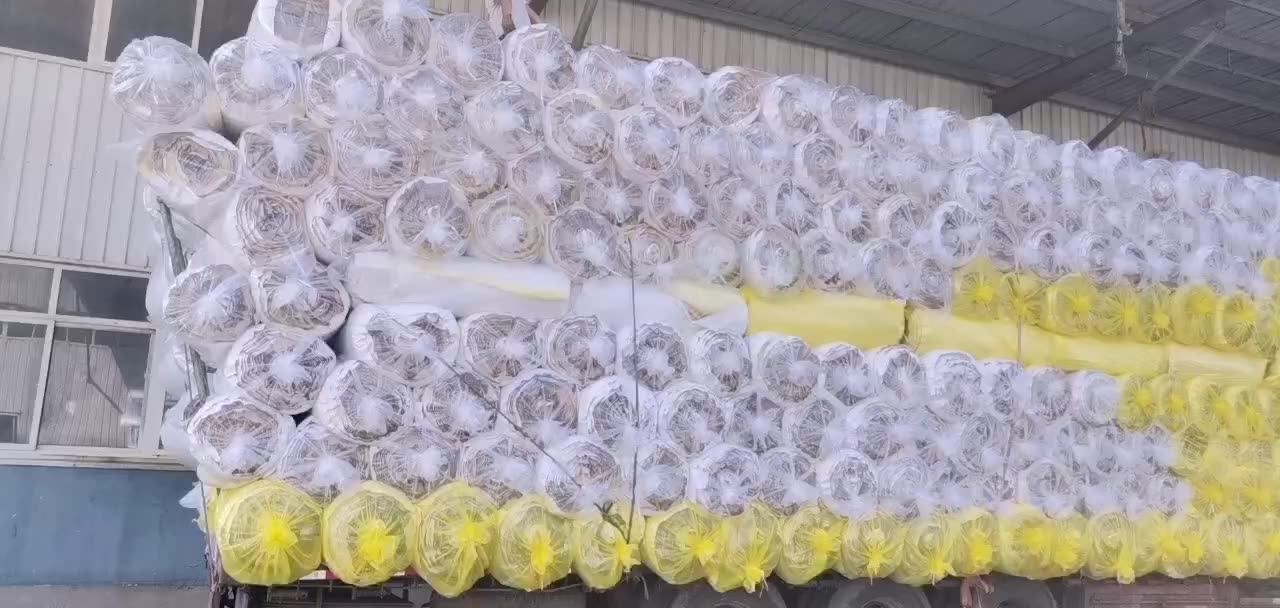 Standard Glass Wool Batts Fiberglass Pipe Insulation Blanket Glasswool ...