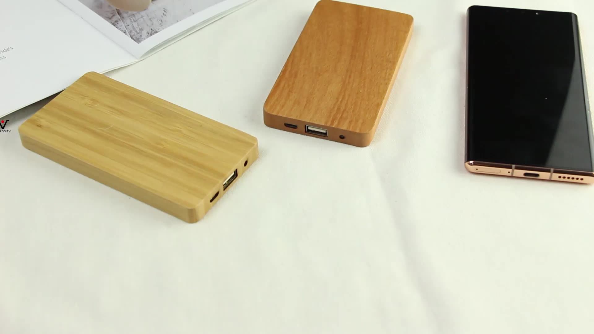 20000mah Mini Wood Power Bank - Buy 20000mah Mi Power Bank,Wooden Power ...
