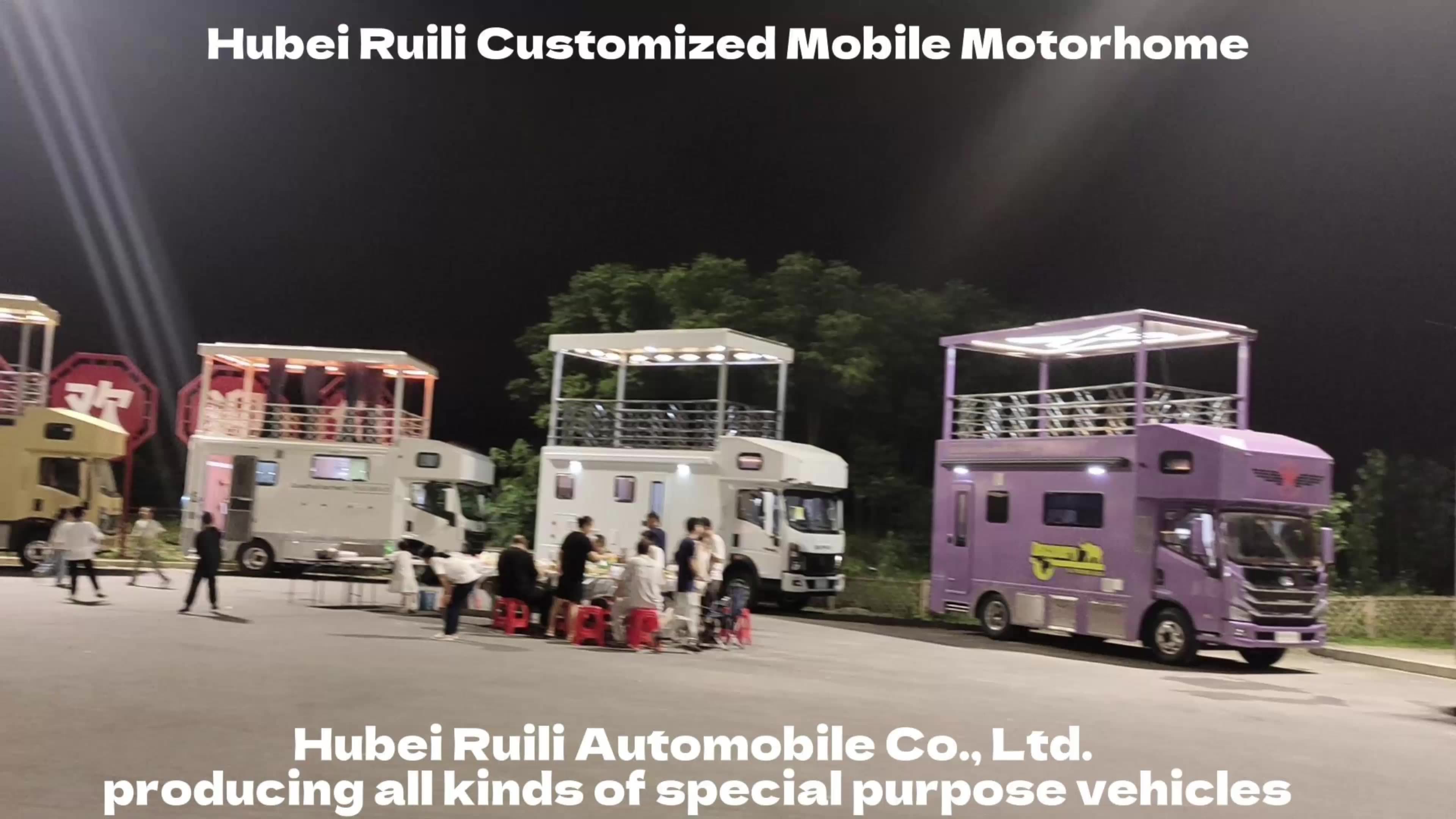 Best Price New Customized Mobile Motorhome Camper Travel Truck With ...