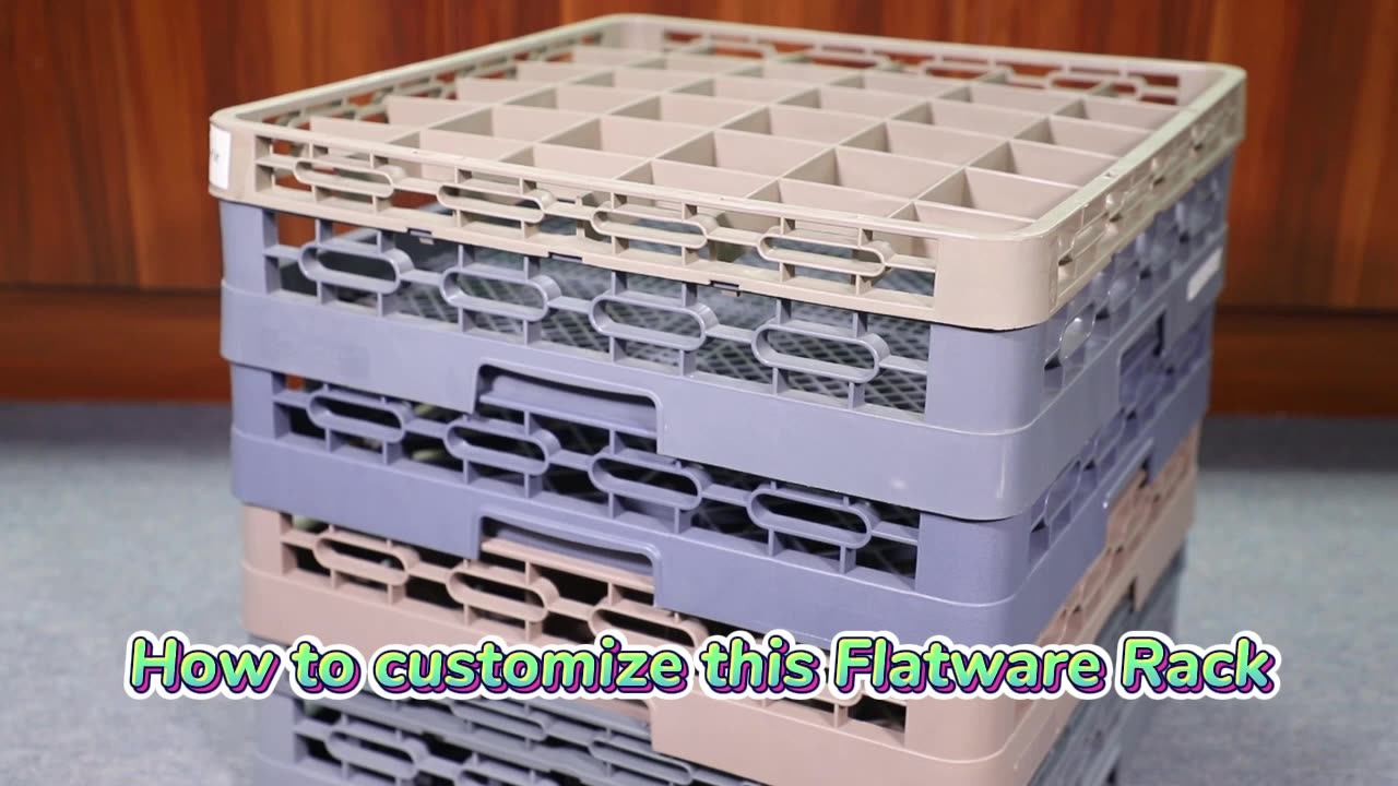 Restaurant Kitchen Flatware Storage Transportation Plastic Bottle ...