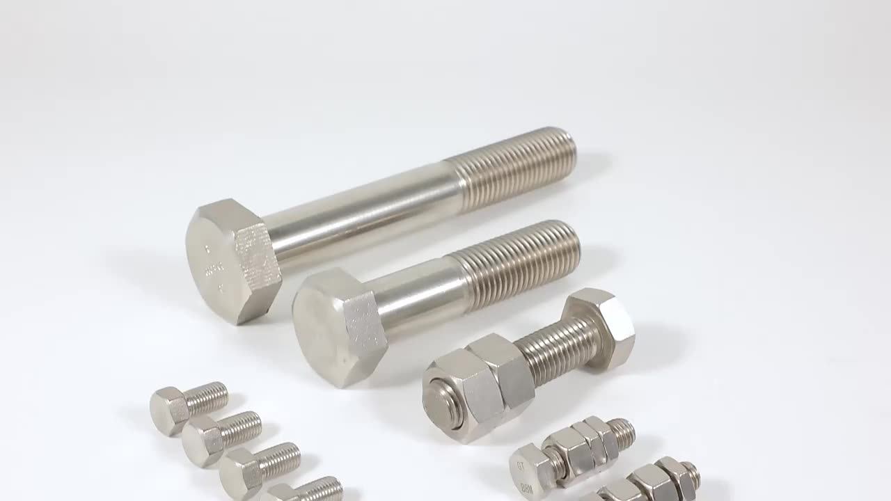 Ss400 Bolt Nut Washer Sus304 M7 M40 Din933 Standard Bolts A2-70 Ss316 ...
