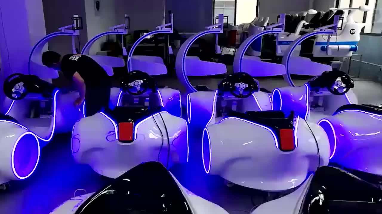 Ce Rohs 9d Vr Car Racing Virtual Reality Driving Simulator With Race ...