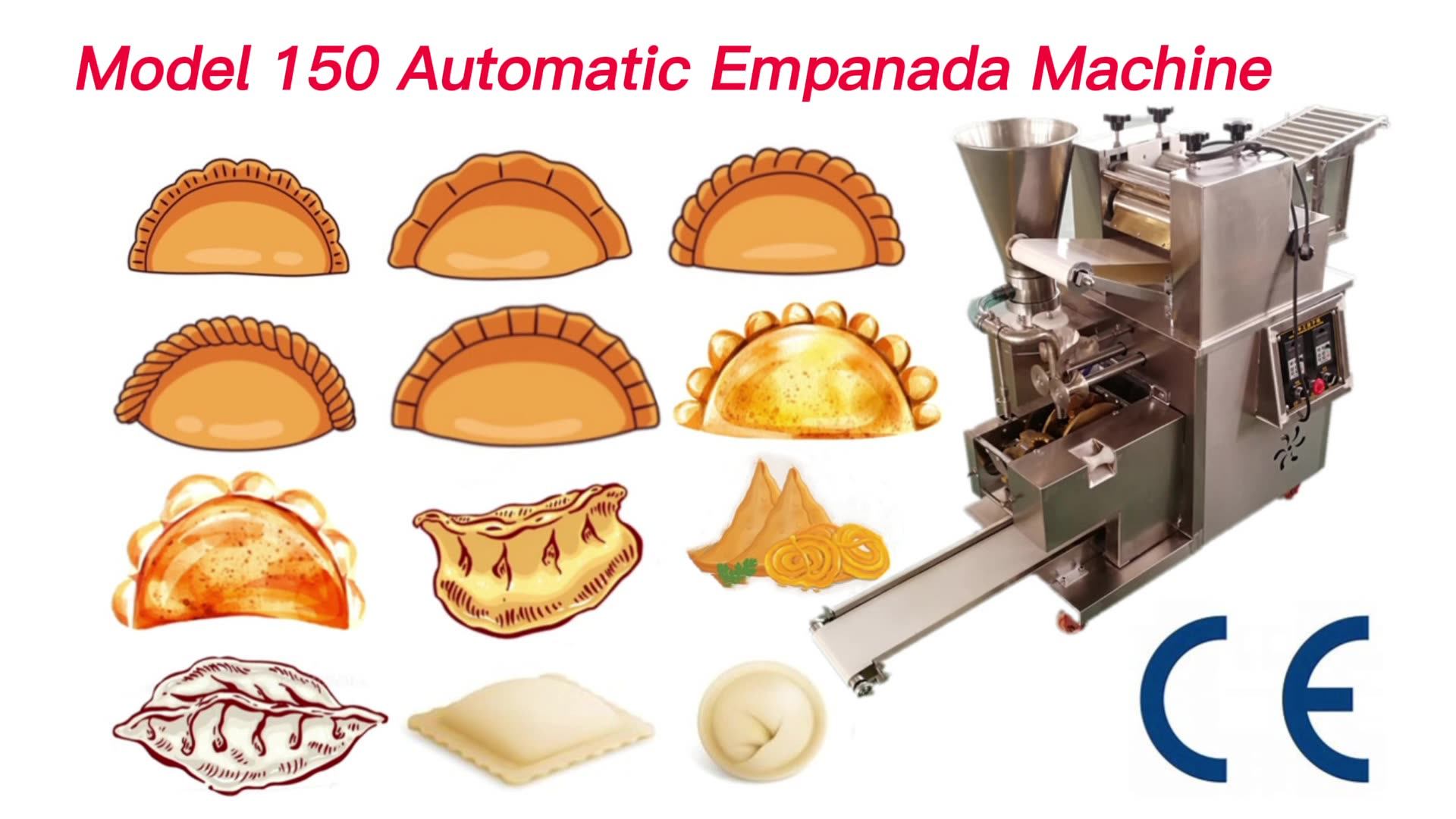 Commercial Jamaican Patty Machine Meat Pie Maker Forming Dumpling ...