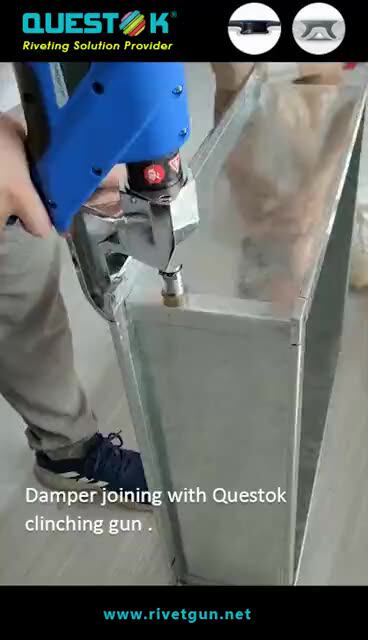 Pressure Adjustable Sheet Metal Hvac Joining Rivet Clinching Tool - Buy ...