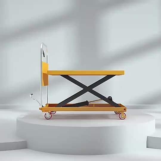 150kg-1000kg Hydraulic Car Scissor Lift Table Platform New Forklift ...