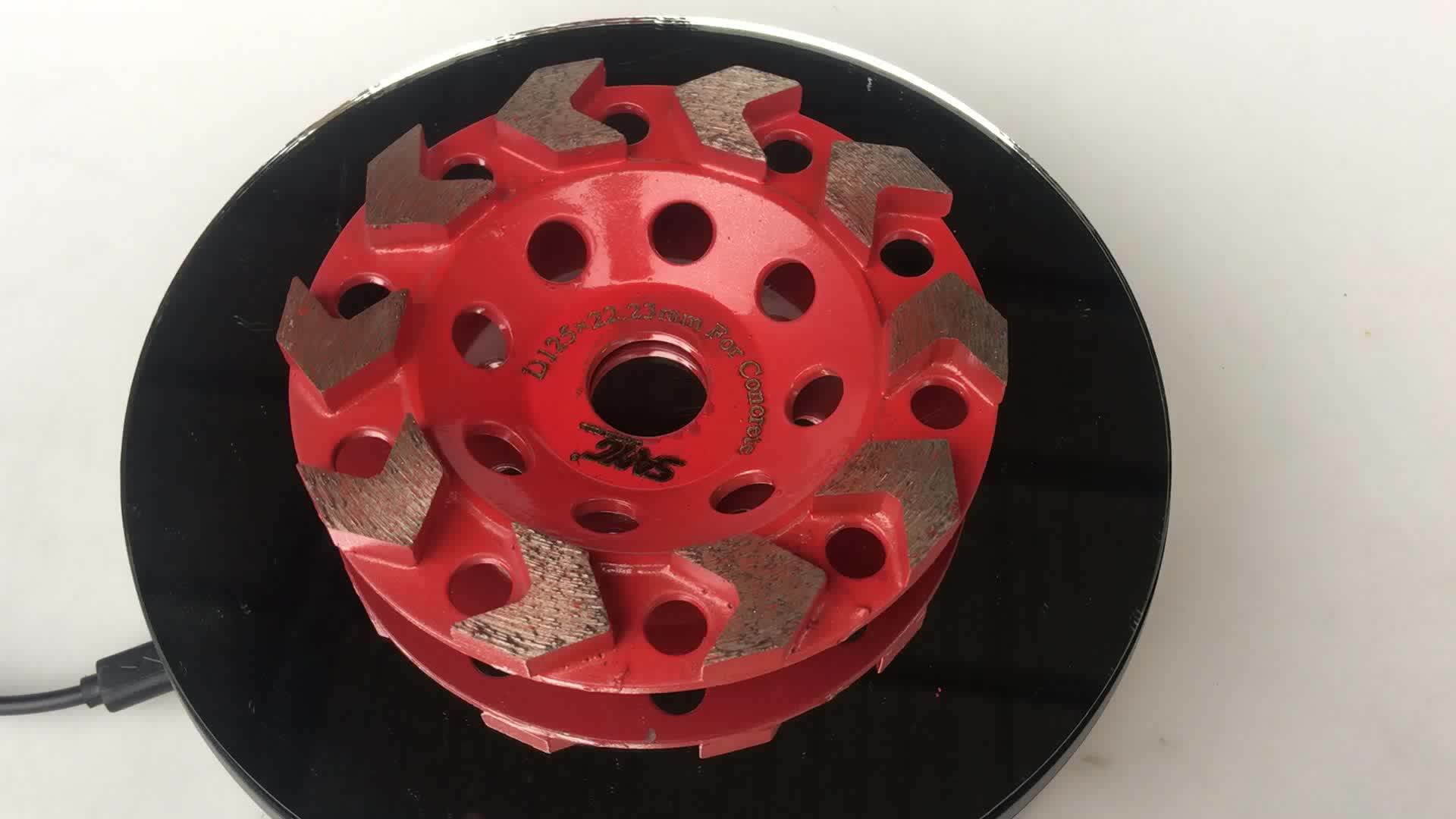 Diamond Metal Bond Grinding Cup Wheel Abrasive Disc Arrow Segment ...