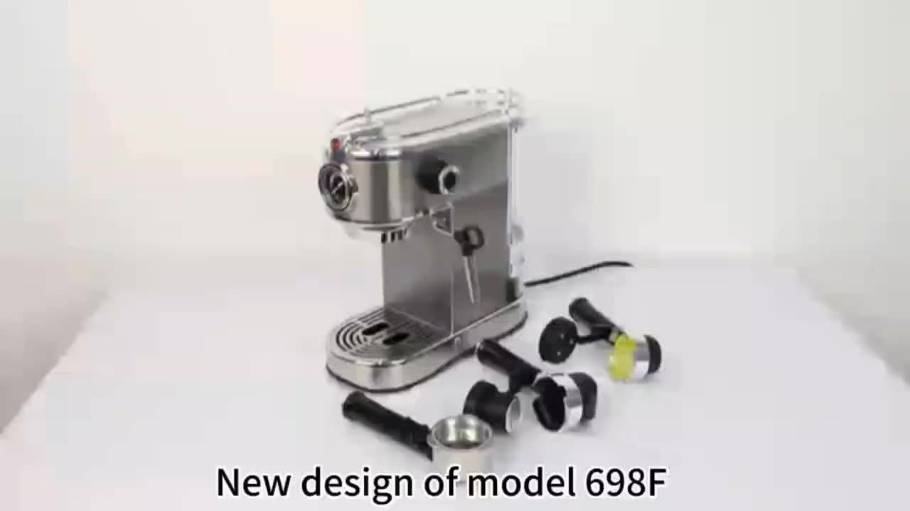 Hotel Room Pod Coffee Espresso Machine Semi Automatic Cappuchino ...