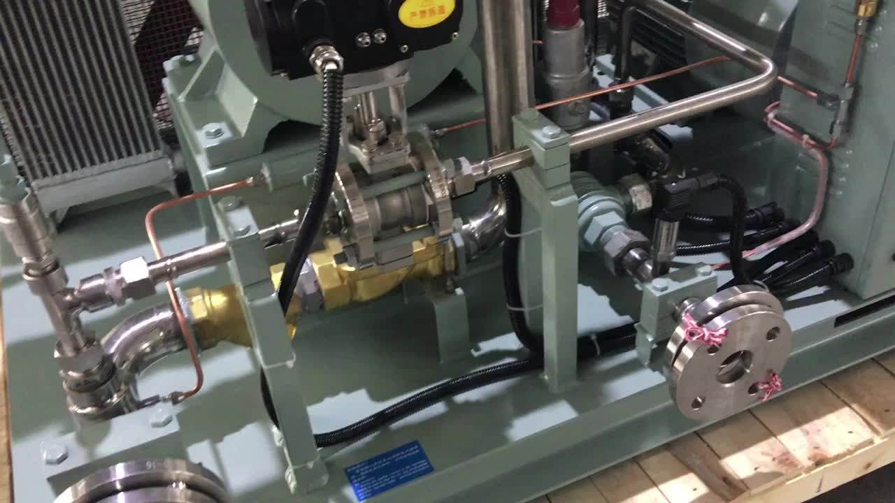 Oil Free High Pressure Nitrogen Compressor Nitrogen Booster N2 ...