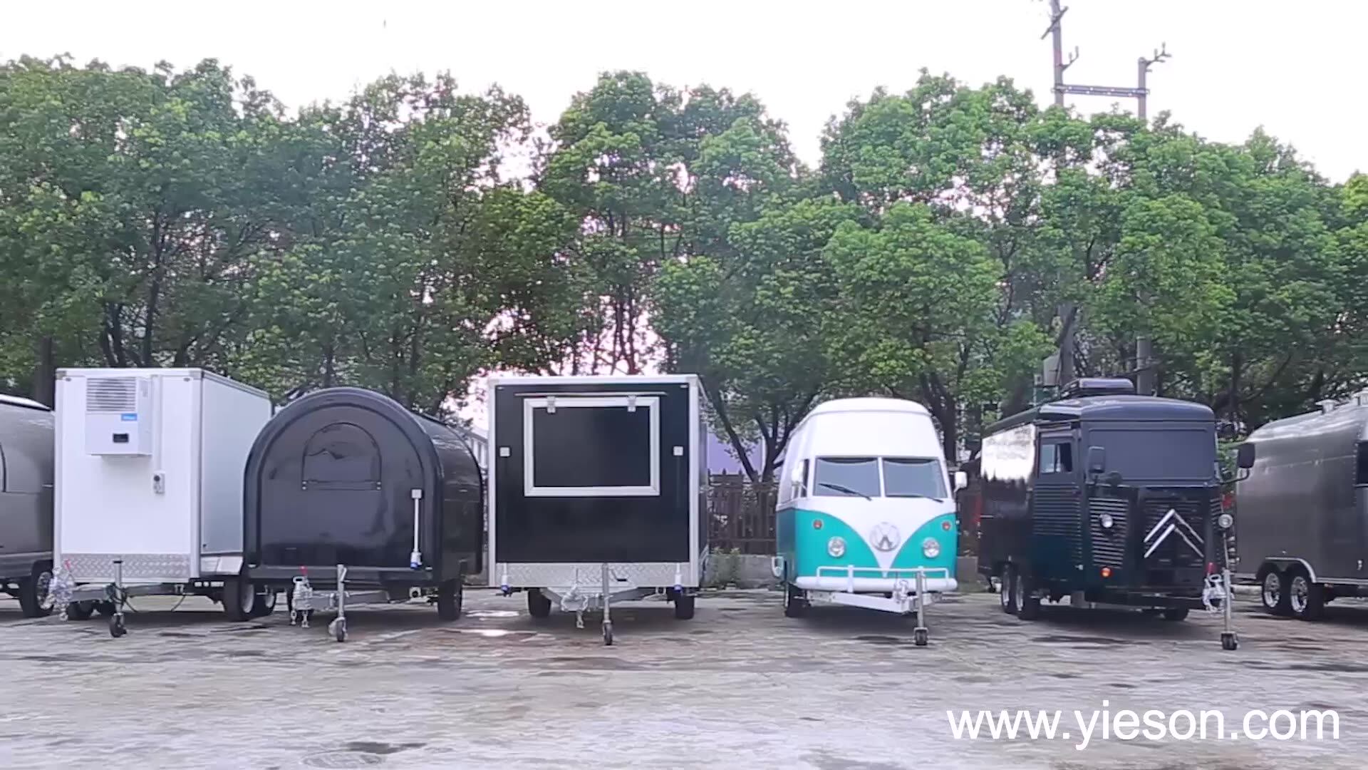 Refrigeration Trailer Box Portable Cold Room Box Custom Mobile Chiller ...