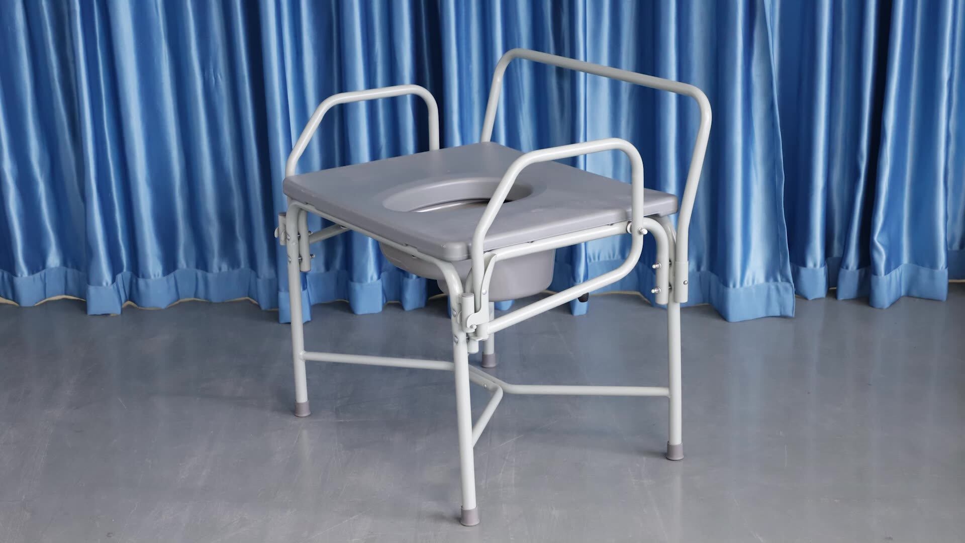 3 In 1 Heavy-duty Aluminum Adult Bariatric Bath Chair Raised Toilet ...