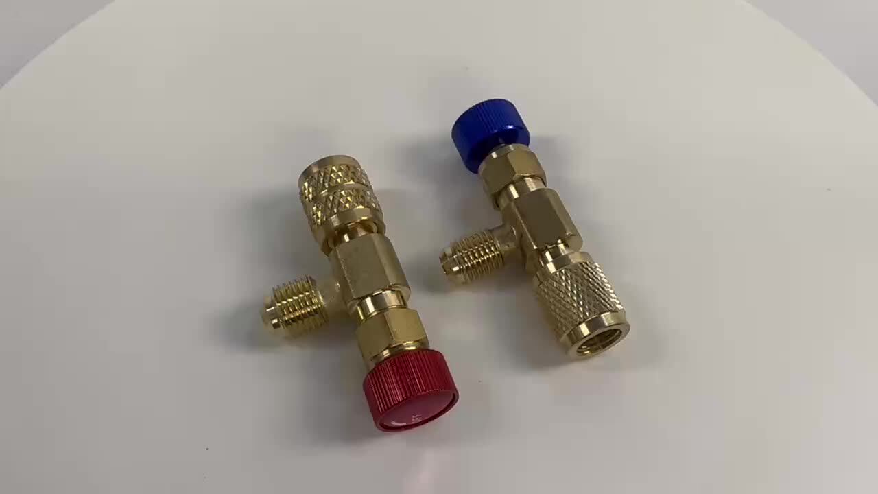 R410 R22 Refrigeration Tool Air Conditioning Safety Valve Adapter Air ...
