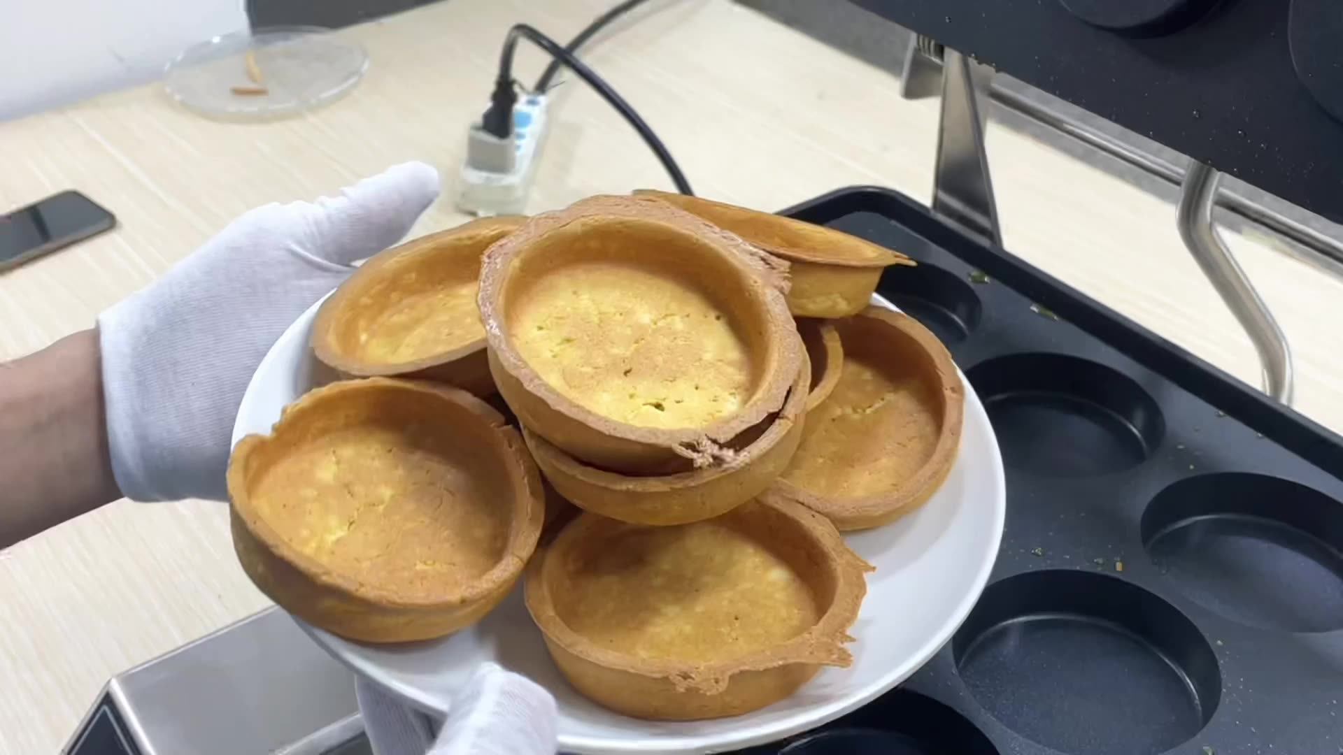 Commercial Tarlets Baking Machine Pie Maker Commercial Tart Shell Press ...