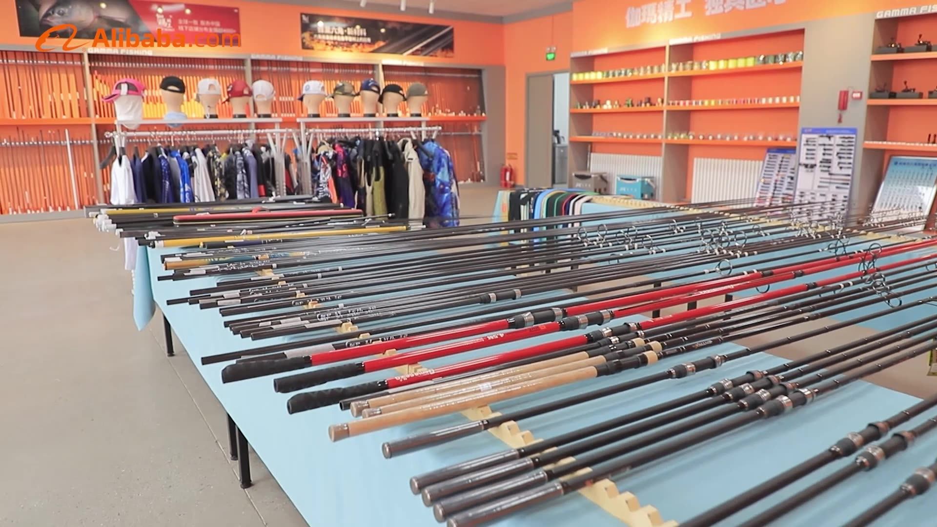 Gama New 3.6m Telescopic Fishing Rod Handing Taiwan Carbon Fishing Rod ...