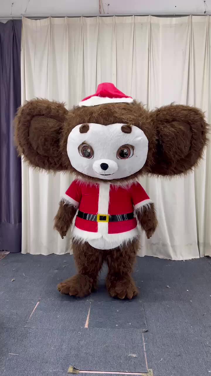 Leqi Cute Monkey Cosplay Cartoon Mascot Costume Inflatable Walking ...