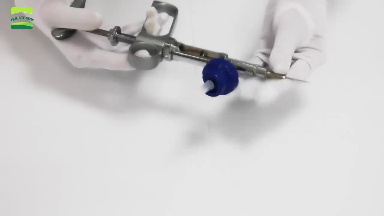 Syringe Gun 2/5ml Continuous Syringe Gun Metal Automatic Syringe ...